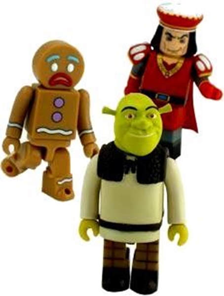KING OF TOY. 2003 Shrek Boxset A Shrek Kubrick