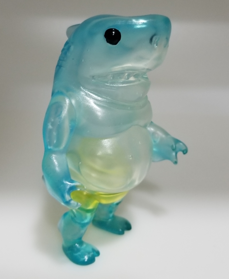 KING OF TOY. 2017 Sofubi Momoco Studio WF Shark Boy