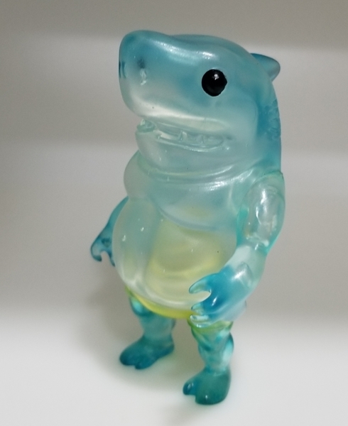 KING OF TOY. 2017 Sofubi Momoco Studio WF Shark Boy