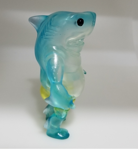 KING OF TOY. 2017 Sofubi Momoco Studio WF Shark Boy