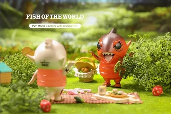 KING OF TOY. 2020 豆芽水產 Mame Moyashi 鮪魚世界之魚 食人魚